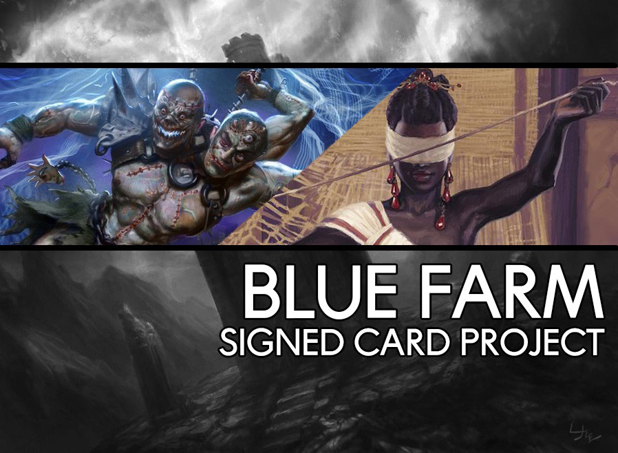 EDH Blue Farm | Signed Card Project