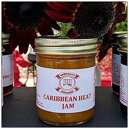 Caribbean Heat (Mango Habanero) Jam 8 oz Jar | Jams2