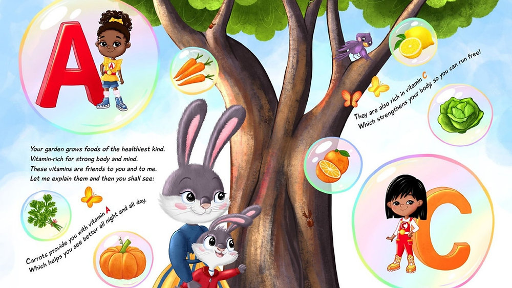 Healthy Eating with Liam, the Smart Rabbit