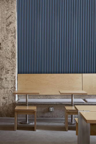 SMOKED BLUE- COLORED ACOUSTIC PANELS #4179 | Acousticpanels.lv