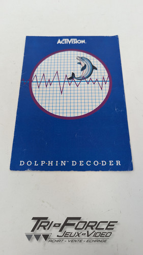 Dolphin Decoder [Livret seulement] [Atari 2600] | Tri-Force Jeux Vidéo