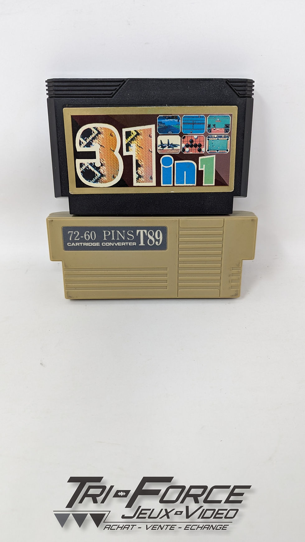 Cassette Nintendo NES Non Officielle 31 in 1 [Bootleg] | Tri-Force Jeux ...
