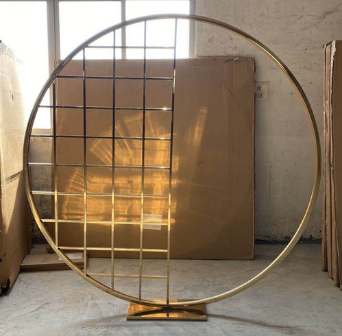 Half Grid Hoop Backdrop | Convenient Event Sup