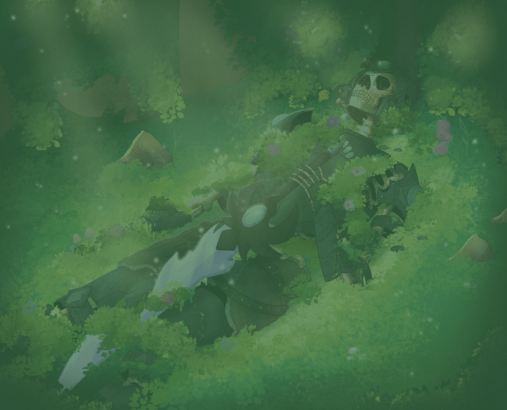 Background Painting | Katherine Rose-Desro