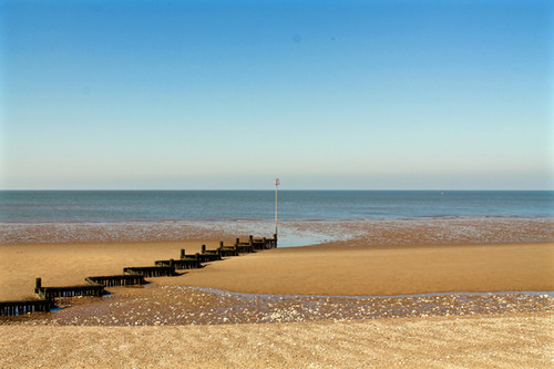 Hunstanton Pier Colour | Lottie Eastwell Art