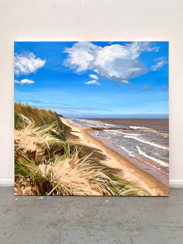 View Towards Hunstanton Cliffs | Lottie Eastwell Art