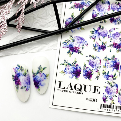 LAQUE Water Stickers #436 | vanillabeauty