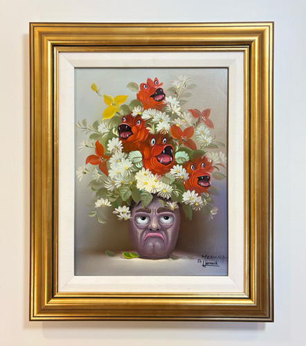 Flower Fro - Original Painting | Harnack Art