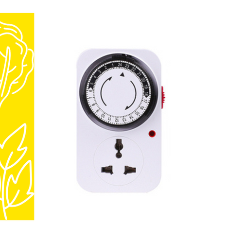 Mechanical Timer switch for aeroponics and hydroponics system | Green ...