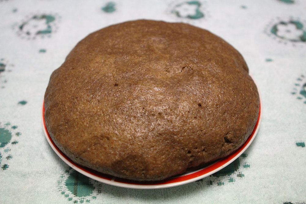 Naminė ruginė duona be cukraus su duonos raugu (garuose, orkaitėje ...