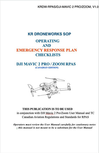 AIR FORCE STYLE Drone SOP Checklists | Kr Droneworks