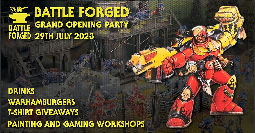 Get Ready for the Battle Forged Grand Opening!