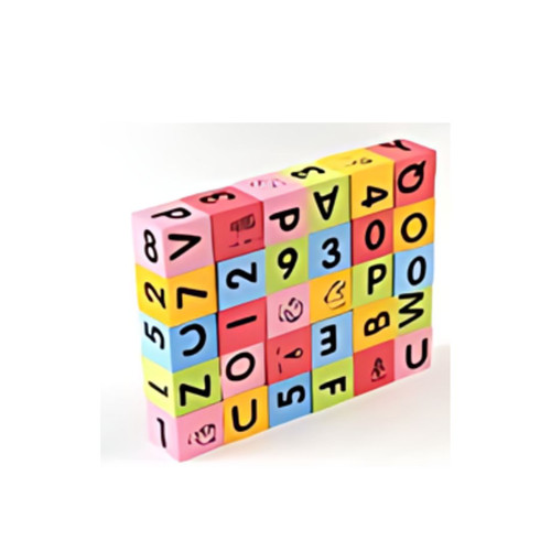 30 piece ,Eva Building blocks, numbers and letters GA-SF8020 | Kidztrends