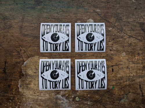 Tory Lies Sticker Pack | D+S