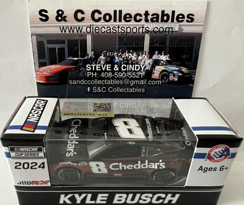 2024 Cheddar's / Kyle Busch 1:64 | diecastsports