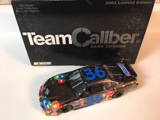 2002 M&M's -Team Caliber Dark Chrome / Ken Schrader 1:24 D-Wall ...