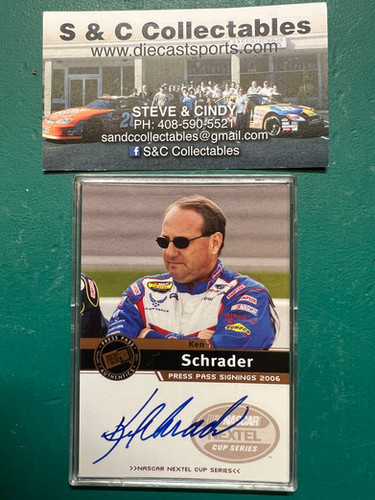 2006 Autographed Little Debbie / Ken Schrader Plastic G | diecastsports