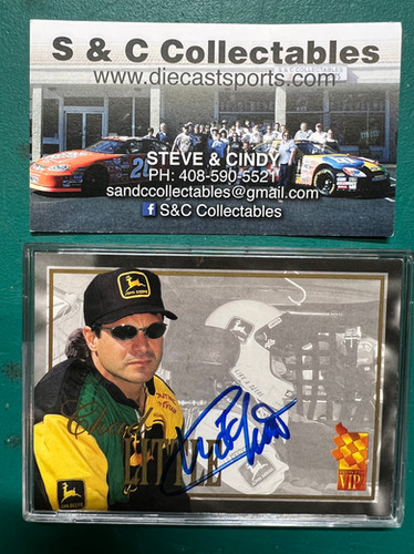 1996 Autographed John Deere Racing / Chad Little Plastic G | diecastsports