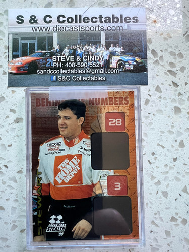 2000 Behind the Numbers / Tony Stewart Plastic C | diecastsports