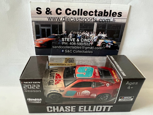 2022 LLumar Window Film / Chase Elliott 1:64 Box | diecastsports