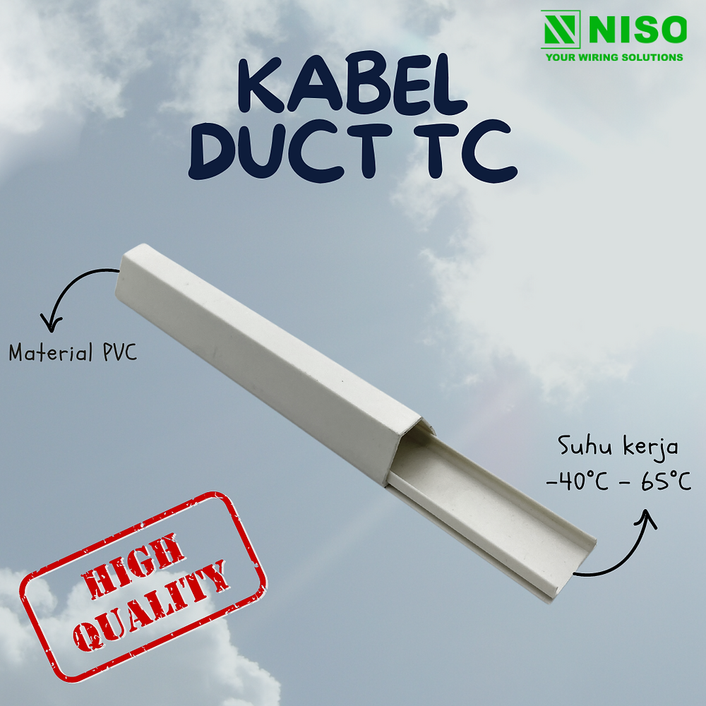 Menggunakan Cable Duct untuk Merapikan Kabel Telepon dan Internet