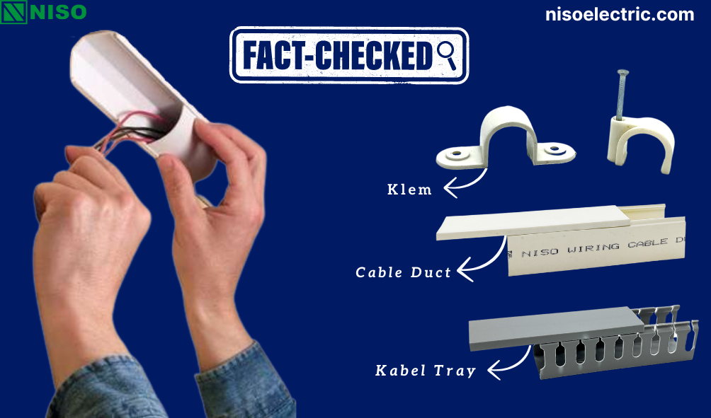 PAHAMI 3 PERBEDAAN ANTARA CABLE DUCT, KABEL TRAY, DAN KLEM KABEL!