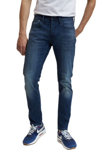 Denham Slim Razor Fit: Light Wash with Comfort Stretch | davidewhite