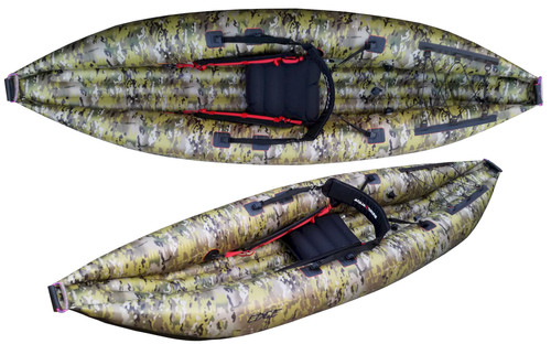EDGE I Camouflage Inflatable Kayak | Aqua Xtreme