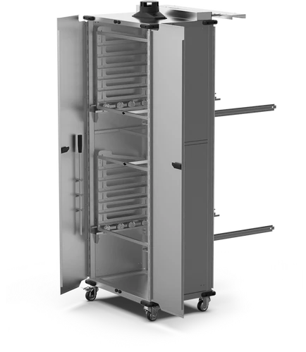 UNOX Bakertop - QUICK.Load 6+6 with doors XWBYCN-12EU-D | CHES online