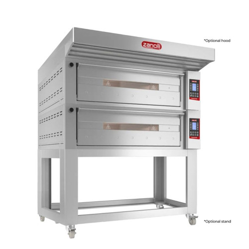 Zanolli Teorema Polis 6/MC26-2 Double Deck Bakery Oven – 6 + 6 Tray ...
