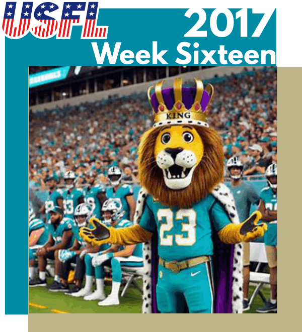 2017 USFL Week 16 Recap: Seattle Celebrated, Ohio Devastated.