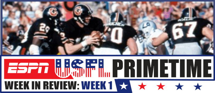 2003 USFL Week 1 Recap: Hitting the Ground Running.