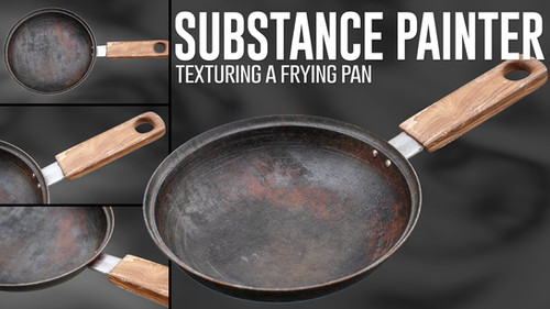 Texturing a Frying Pan in Substance Painter | 3DRedbox