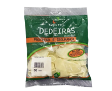 DEDEIRA LATEX Nº3 COR BRANCA 50UN | Catalogo Bmg