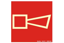 PLACA;PVC;AVISO;ALARME;SONORO;350AC;150MM;150MM | Catalogo Bmg