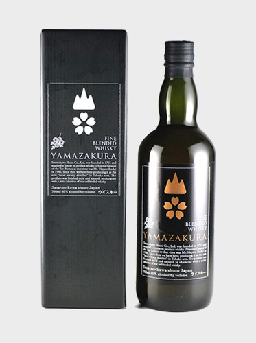 YAMAZAKURA BLACK EDITION FINE BLENDED JAPANESE WHISKY 700ML | Bottle-O Bros