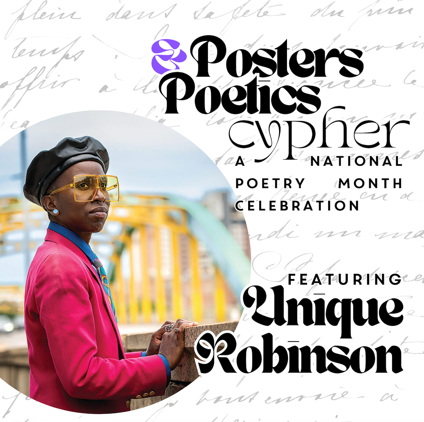Posters and Poetics Cypher: A National Poetry Month Celebration | AVAM