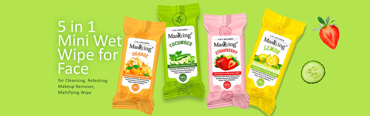 Face Wet Wipes | Masking