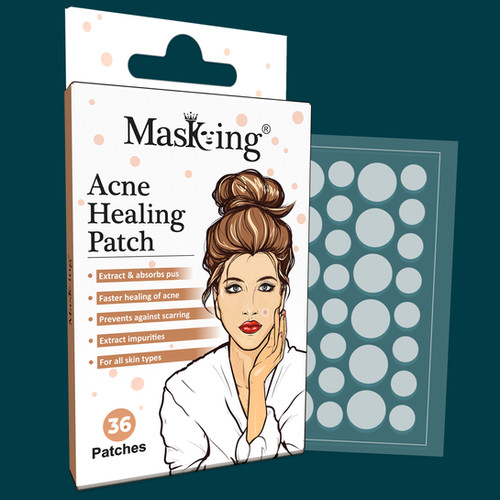 Buy MasKing Acne Pimple Patches | 36 Patches Pack of 01 - MasKing