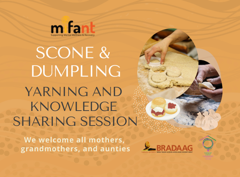 Scone & Dumpling Yarning and Knowledge Sharing Session