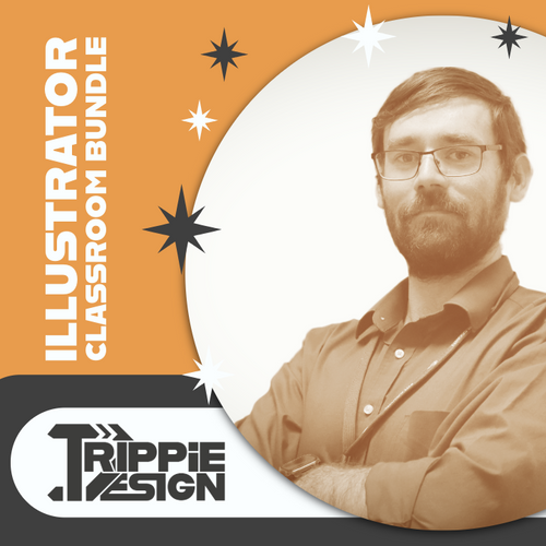 Complete Illustrator Classroom Bundle — All Worksheets | Trippie Design