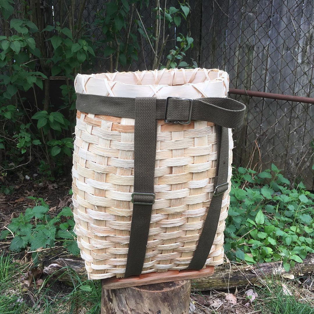 Brown Ash Pack Baskets