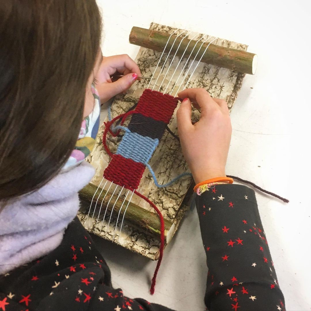 Mini Looms and Woven Pouches