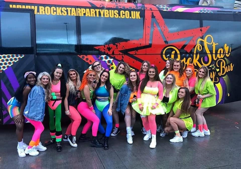 Limo Hire | Rockstar Party Bus | Edinburgh Glasgow Scotland
