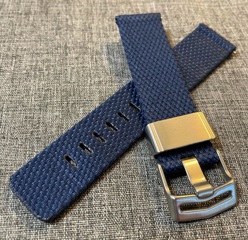 Premium Nylon Sports Strap / Navy Blue / Steel Hardware Set | Jweskies ...