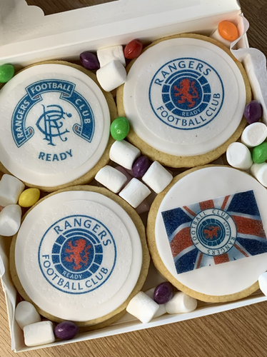 Football Biscuits | Bakery Sugar Box