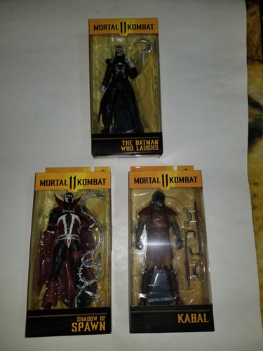 Set 3 figuras Kabal, Shadow of Spawn y The Batman who Laughs Mortal ...