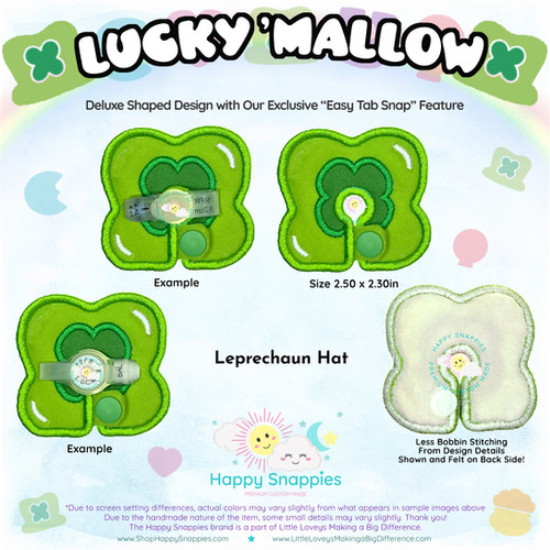 Leprechaun Hat Lucky Charm Deluxe Shaped Premium GTube Tubie Pad Covers ...