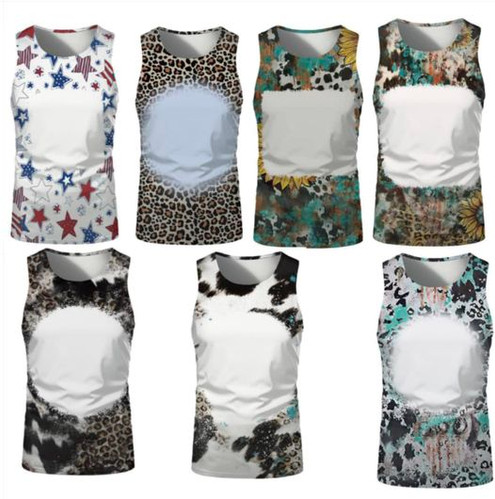 95% Polyester Faux with Cotton Feel Tank Tops | Green Acre Blanks