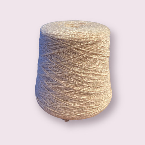 Metro Yarns, aprox.: 500g yarn cone, Colour: Beigie, Crepe Style ...